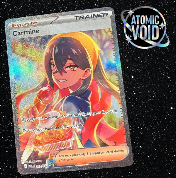 CARMINE - Twilight Masquerade - Full Art 217/167 – Atomic Void