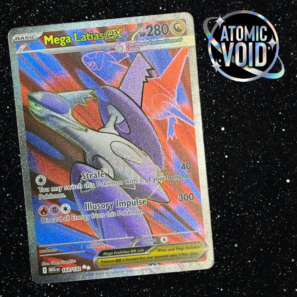 Mega Latias ex Full Art 163/132 - Mega Evolution – Atomic Void