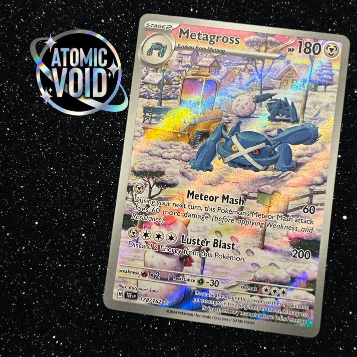 Metagross 178/162 - Temporal Forces Full Art – Atomic Void