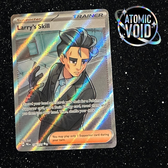 Larry’s Skill Full Art Trainer 139/131 - Prismatic Evolutions – Atomic Void