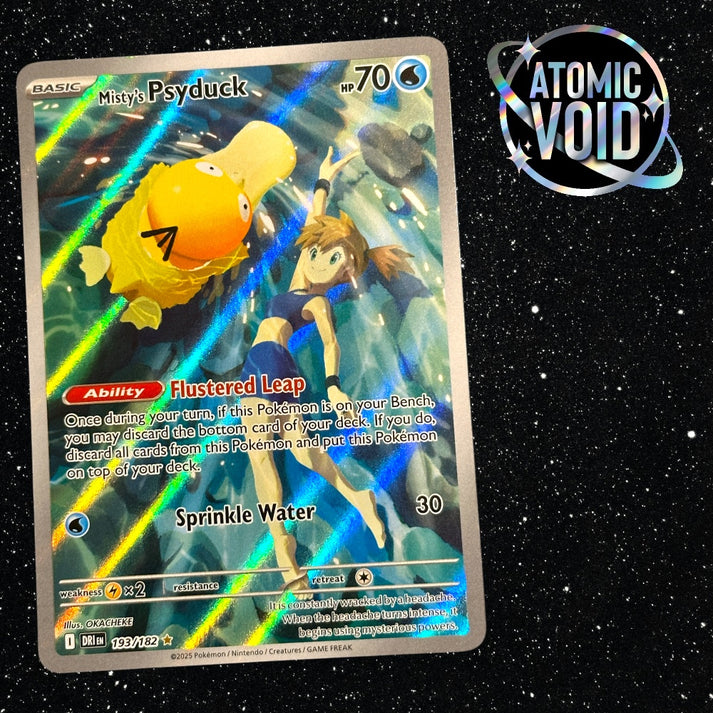 Misty’s Psyduck 193/182 - Pokémon Destined Rivals – Atomic Void