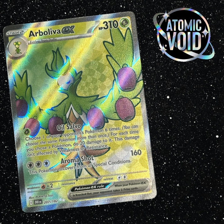 Arboliva ex 207/182 - Pokémon Destined Rivals – Atomic Void