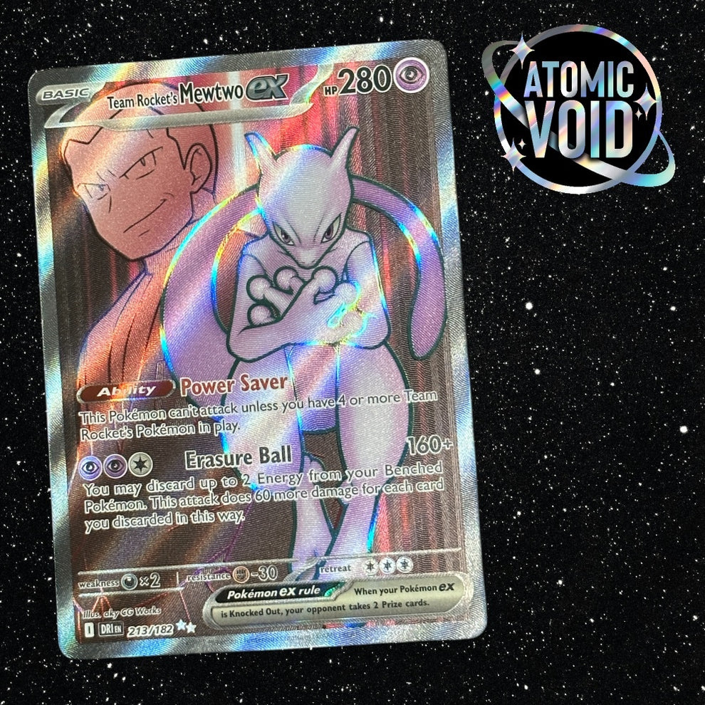 Team Rocket’s Mewtwo 213/182 - Pokémon Destined Rivals – Atomic Void