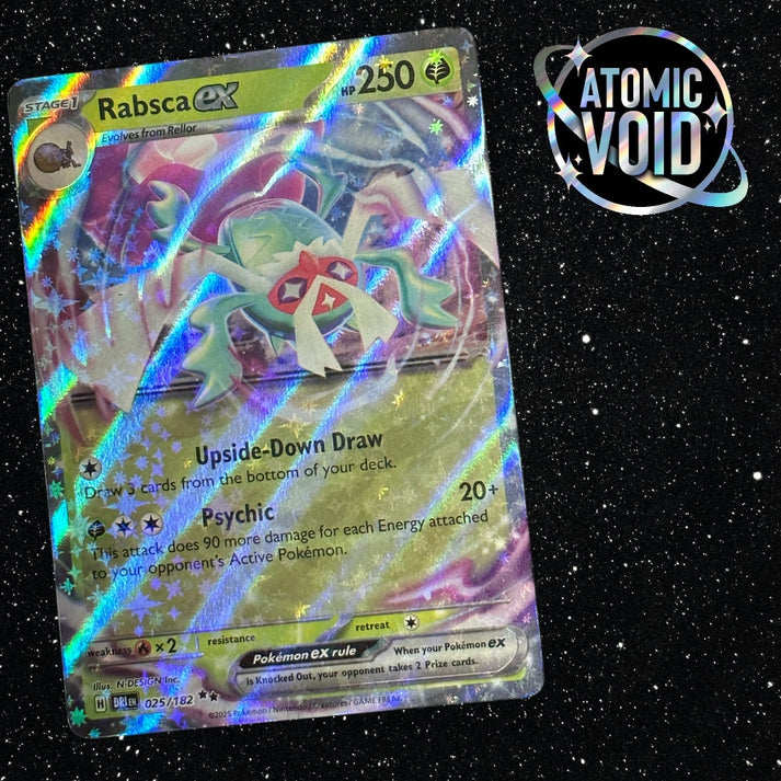 Rabsca ex 025/182 - Pokémon Destined Rivals – Atomic Void