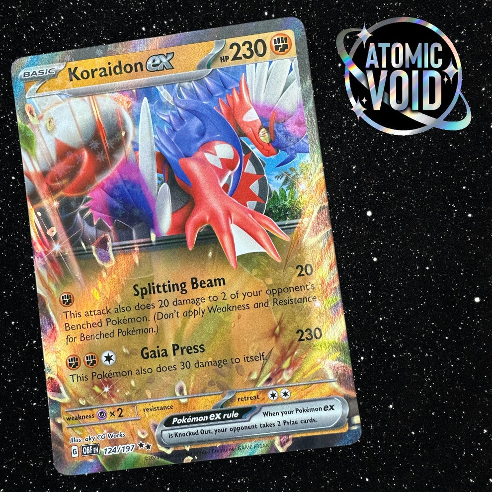 Koraidon ex 124/197 - Obsidian Flames – Atomic Void