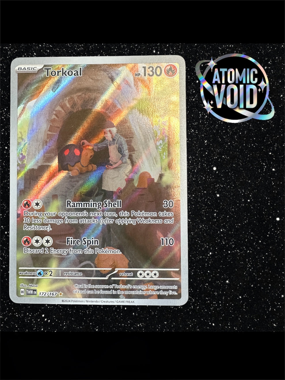 TORKOAL - Twilight Masquerade - Full Art 172/167 – Atomic Void